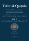 Tafsir al-Qurtubi English Imam Abu Abdullah Muhammad Bin Ahmed Bin Abu ...